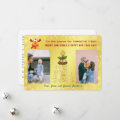 Funny Pawsitive Rudolph Photos Letter Cute Golden Holiday Card | Zazzle