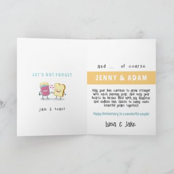 FUNNY PERFECT PAIR ANNIVERSARY CARD | Zazzle
