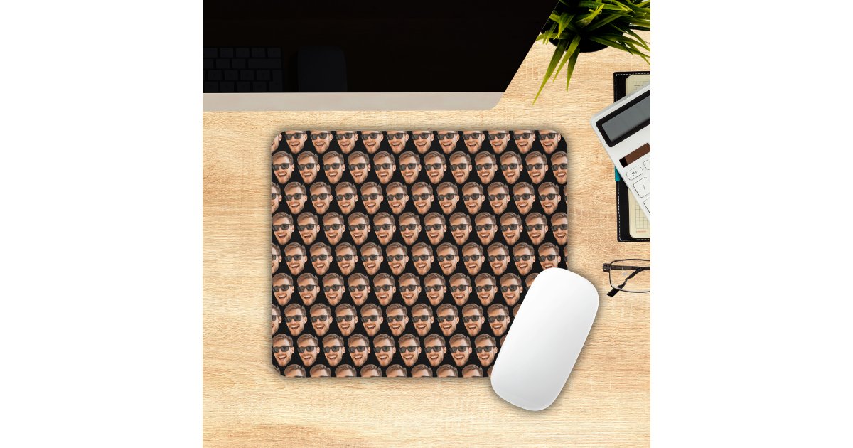 Funny Personalized Face Photo Mouse Pad | Zazzle