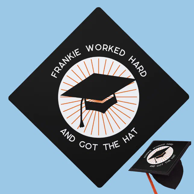 Funny Personalized Graduation Cap Topper | Zazzle