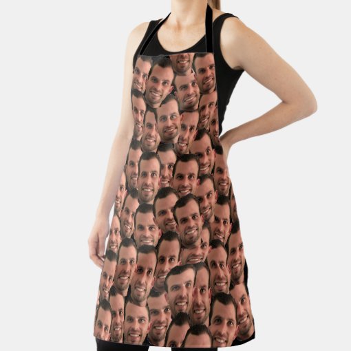 Funny Personalized Photo Face Chef Gift. Apron | Zazzle