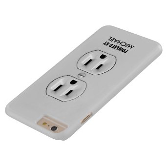 Funny Personalized Power Outlet Case-Mate iPhone Case | Zazzle