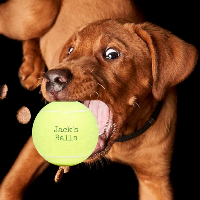 Funny Personalized Tennis Balls | Zazzle