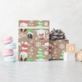 Funny Photos Merry Christmas Novelty Wrapping Paper | Zazzle