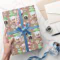 Funny Photos Merry Christmas Novelty Wrapping Paper | Zazzle
