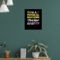 Funny Physical Education PE Teacher Appreciation D Poster | Zazzle