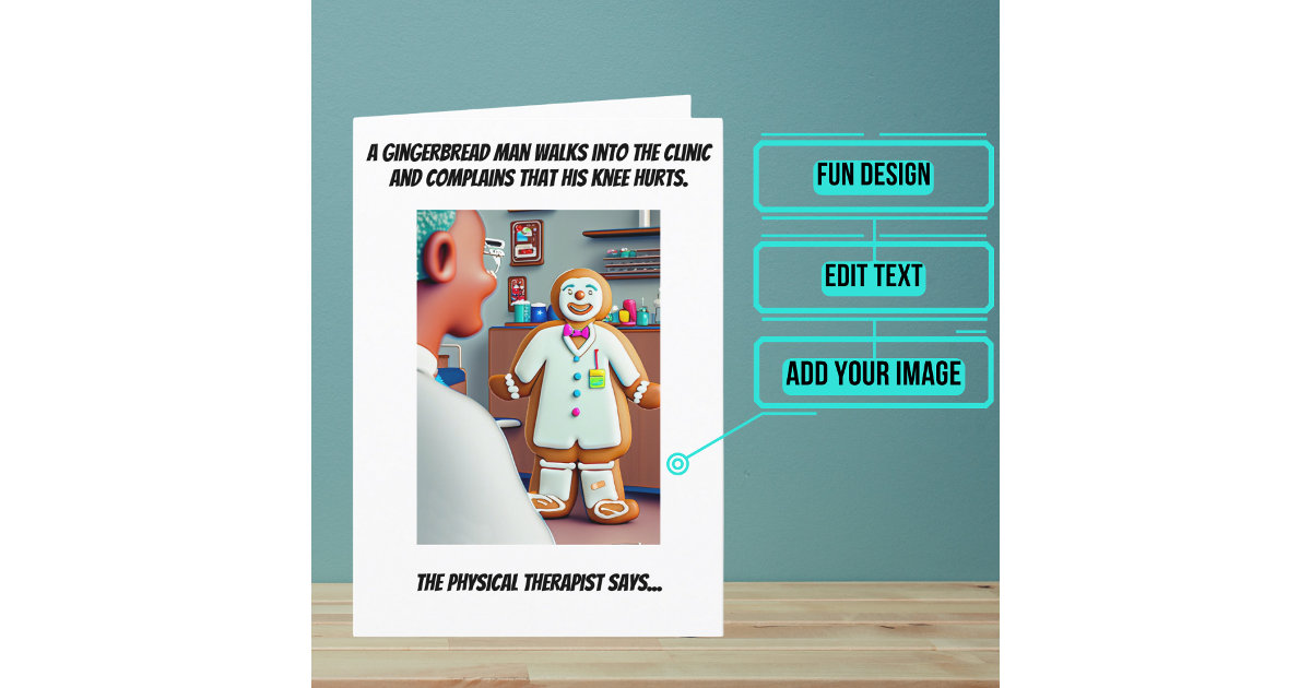 Funny Physical Therapist Birthday Card | Zazzle