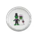 Funny Pickle Bride and Groom Wedding Cartoon Ring | Zazzle