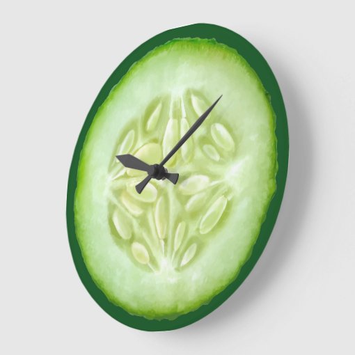 Funny Pickle Kitchen Wall Clocks | Zazzle