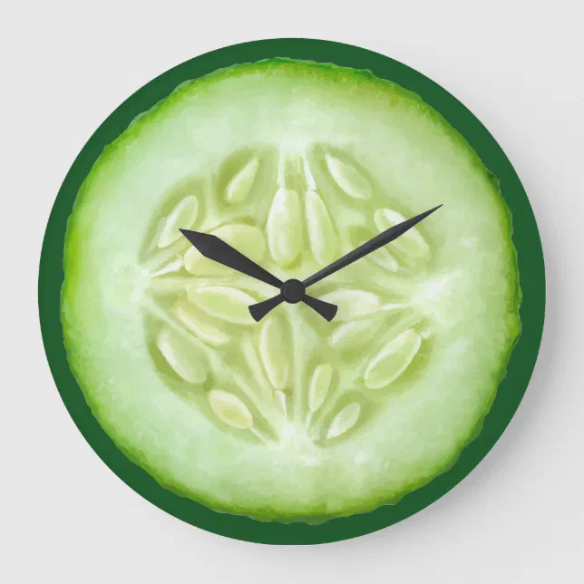 Funny Pickle Kitchen Wall Clocks | Zazzle