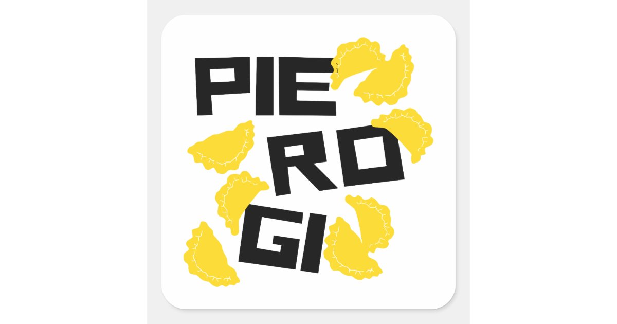Funny Pierogi Stickers | Zazzle