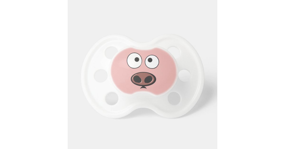 Funny Pig Pacifier | Zazzle