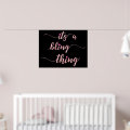 Funny Pink Girly Bling Saying Poster | Zazzle