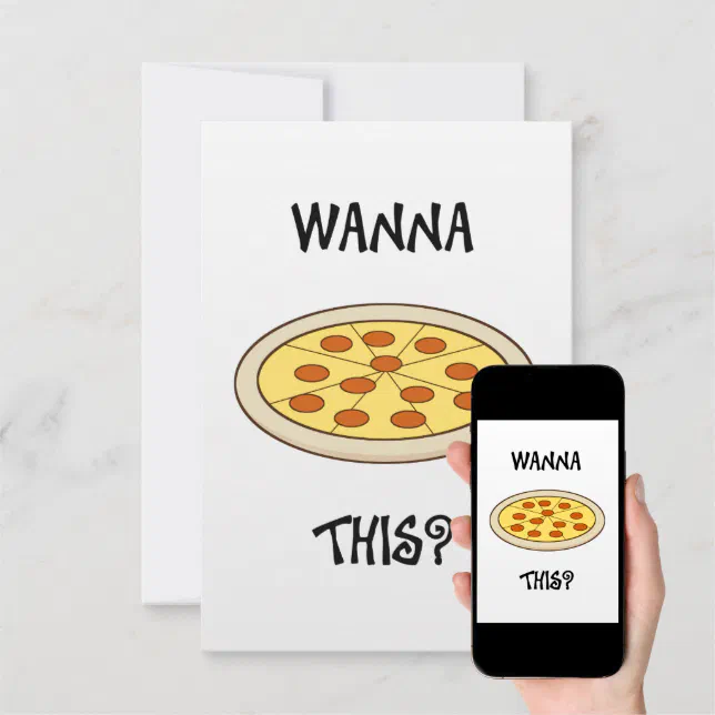 Funny Pizza Party Invitation | Zazzle