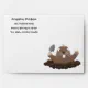 Funny pocket gopher digging cartoon illustration envelope | Zazzle