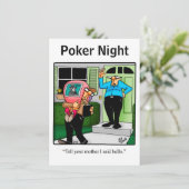 Funny Poker Night Invitations | Zazzle