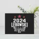 Funny Political Lebowski Election Vote 2024 Invitation | Zazzle