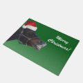 Funny Pony Merry Christmas Doormat | Zazzle
