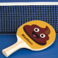 Funny Poop custom name double-sided paddle | Zazzle