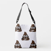 funny poop emoji crossbody bag purse pocketbook | Zazzle