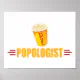Funny Popcorn Poster | Zazzle