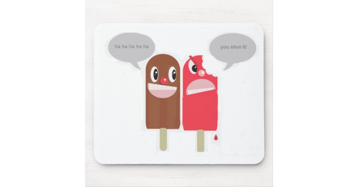 funny popsicle mouse pad | Zazzle.com