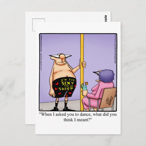 Funny Postcard Humor Fun & Laughs | Zazzle