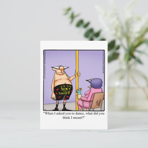 Funny Postcard Humor Fun & Laughs | Zazzle
