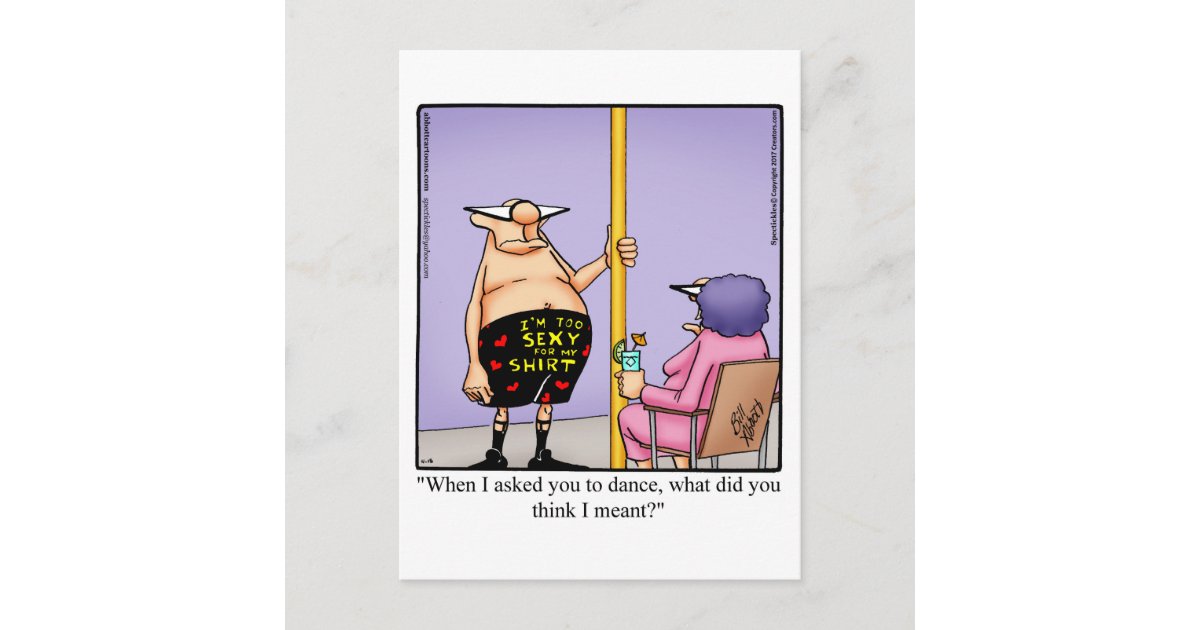 Funny Postcard Humor Fun & Laughs | Zazzle