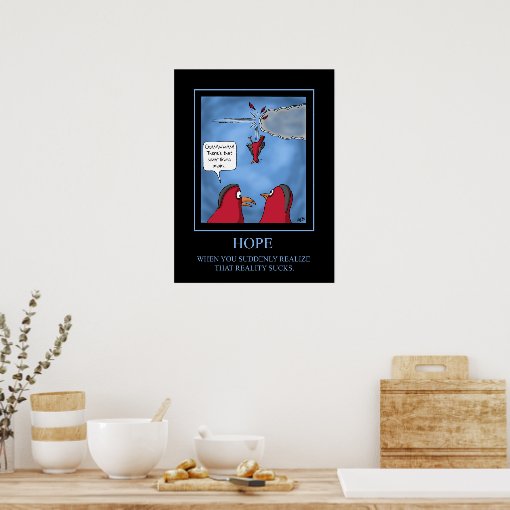 Funny Poster: Hope poster | Zazzle