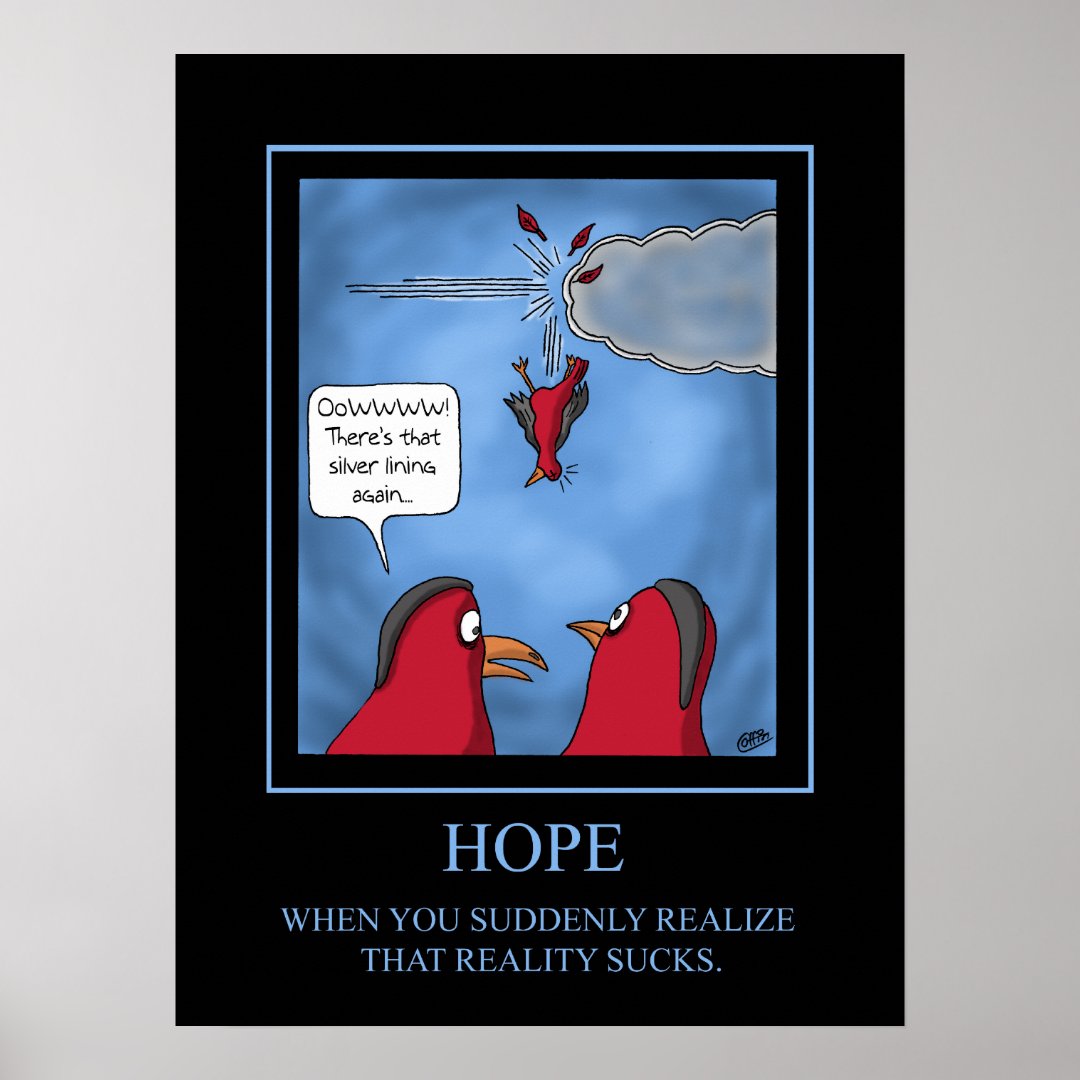 Funny Poster: Hope poster | Zazzle