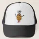 Funny Potato Named Chip Cartoon Trucker Hat | Zazzle