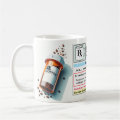 Funny Prescription Label RX Coffee Mug | Zazzle
