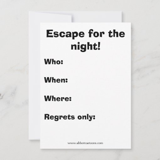 Funny Prison Block Party Invitations | Zazzle