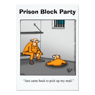 Jail Invitations | Zazzle