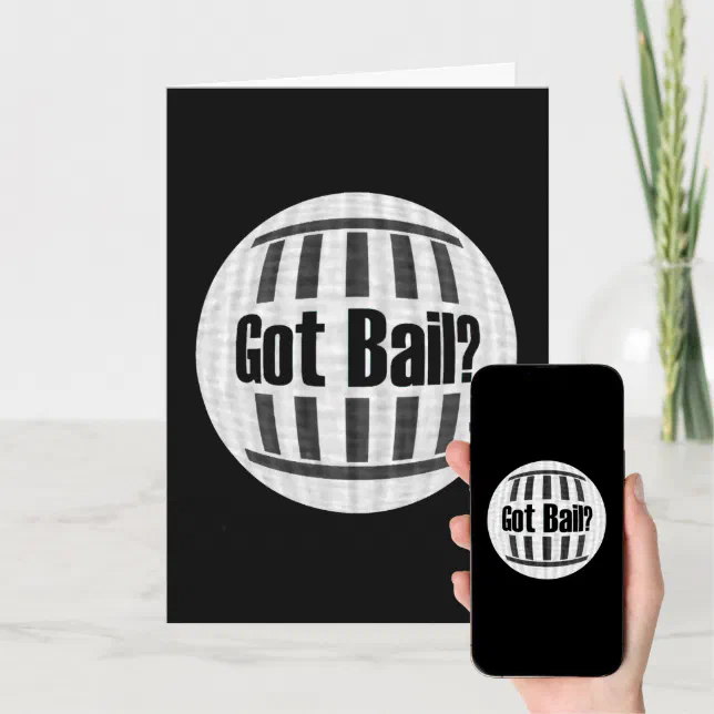 Funny Prison Greeting Card | Zazzle