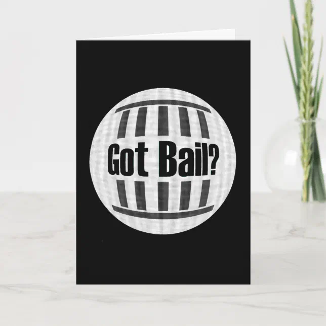 Funny Prison Greeting Card | Zazzle