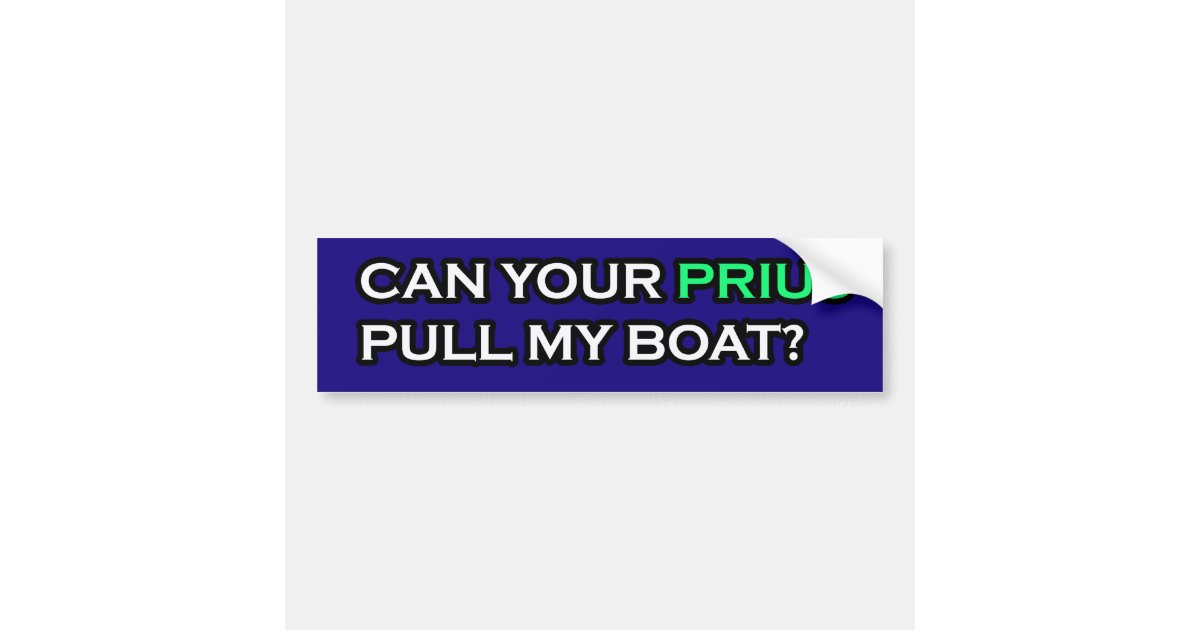 Funny Prius Bumper Sticker | Zazzle