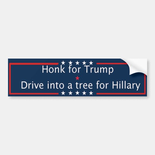 Funny Pro-Trump Bumper Sticker | Zazzle.com