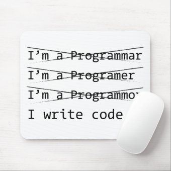 Funny Programmer Mouse Pad | Zazzle