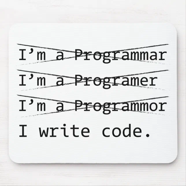 Funny Programmer Mouse Pad | Zazzle
