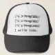 Funny Programmer Trucker Hat | Zazzle