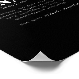 Funny Project Manager Dictionary Definition Poster | Zazzle