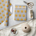 Funny Pumpkin Pattern Wrapping Paper | Zazzle