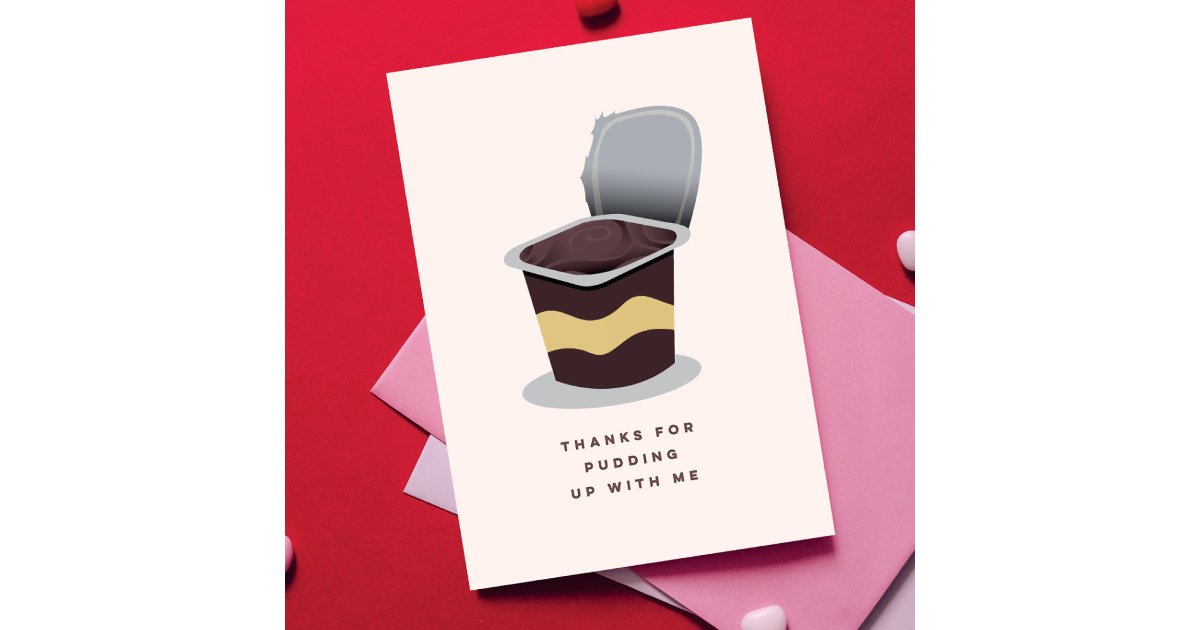 Funny Pun Pudding Mother's Day Greeting Card | Zazzle