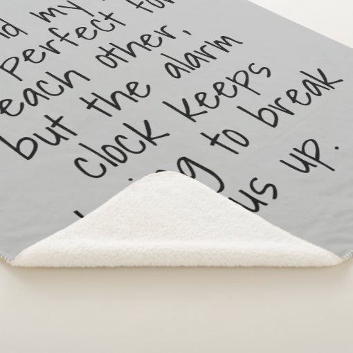 Funny quote blanket | Zazzle