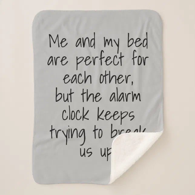 Funny quote blanket | Zazzle