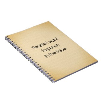 Funny Quote Note Keeping Notebook | Zazzle