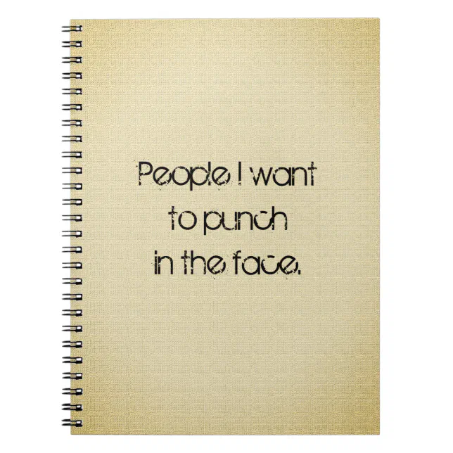 Funny Quote Note Keeping Notebook | Zazzle