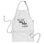 Funny quotes aprons gifts drinking humor jokes | Zazzle